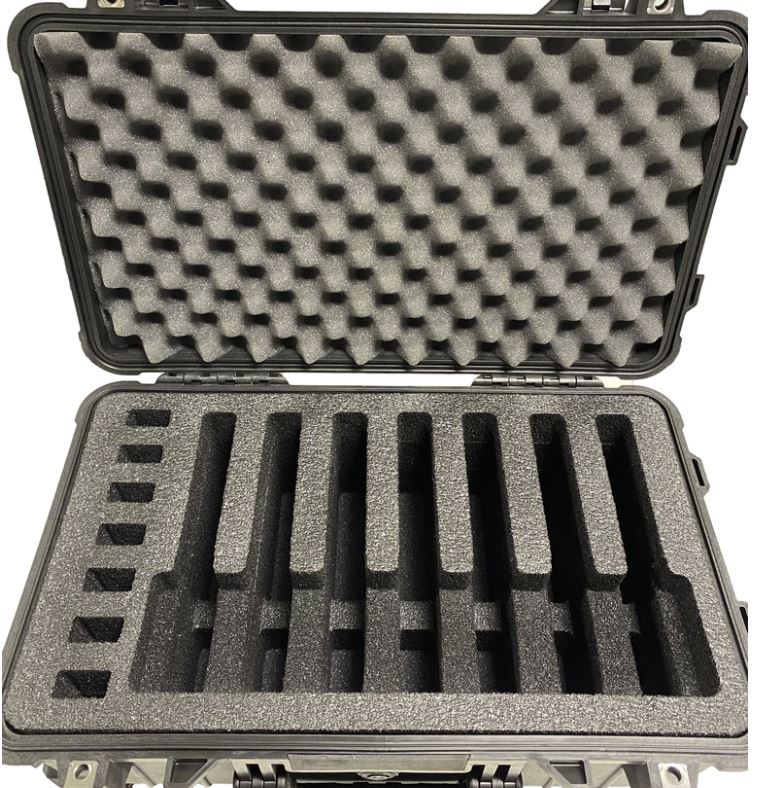 Apache 5800 Range Case Foam Insert for 7 Handguns