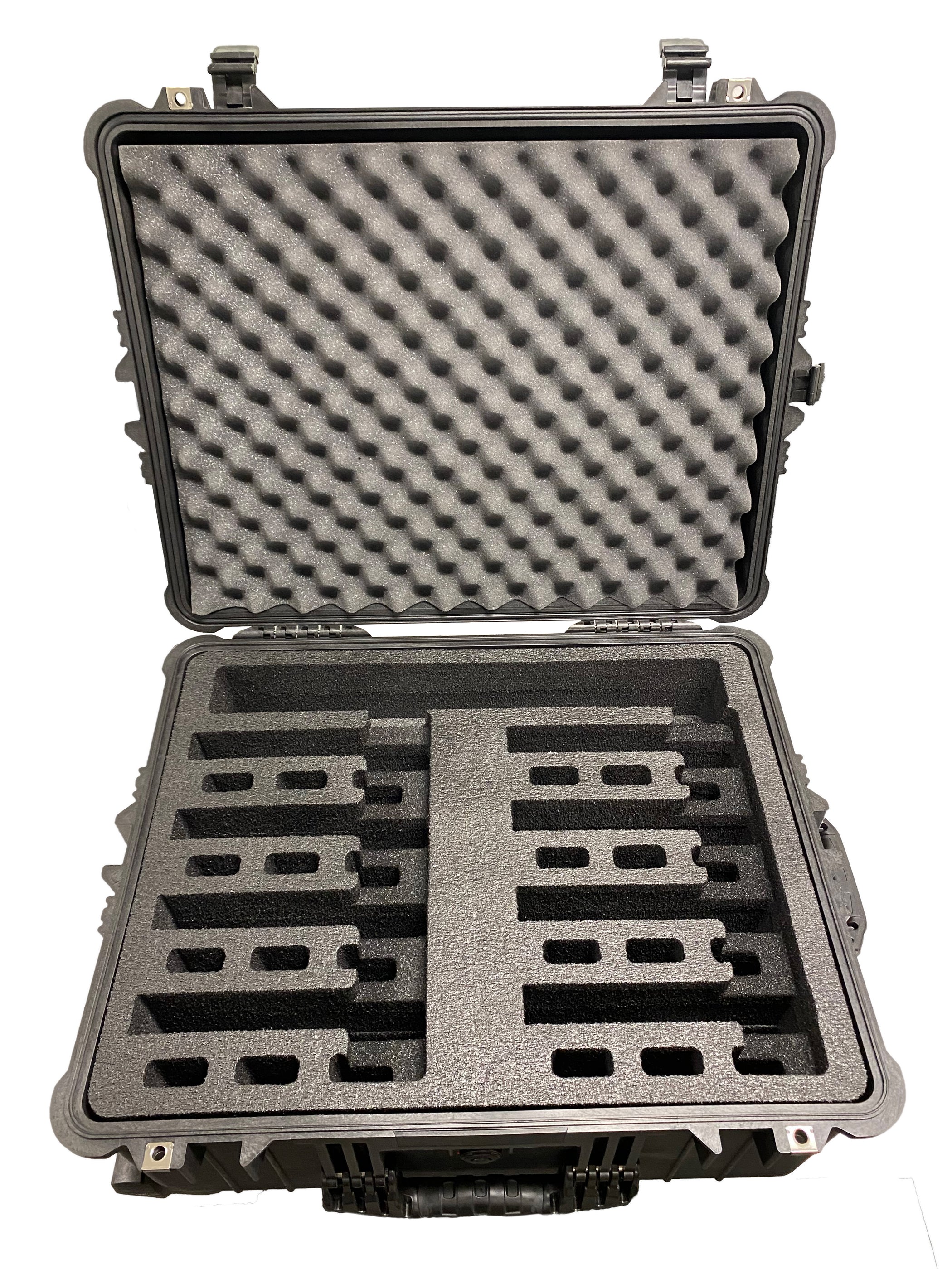 Pelican Case 1600 Range Case for 8 Handguns and Magazines (FOAM ONLY)