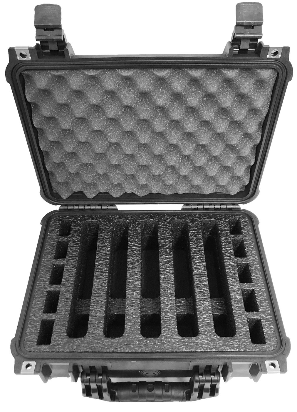 Elkton Outdoors Range Case Foam Insert for 5 Handguns and Magazines (F