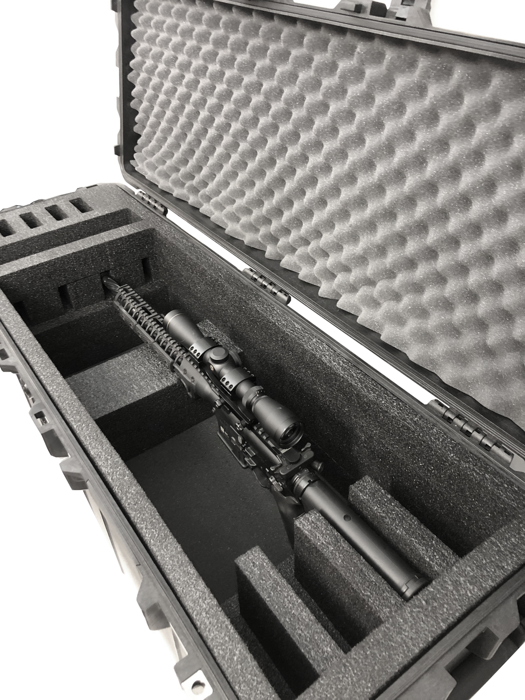 Pelican Case 1740 Foam Insert for 4 AR Rifles (Foam ONLY)