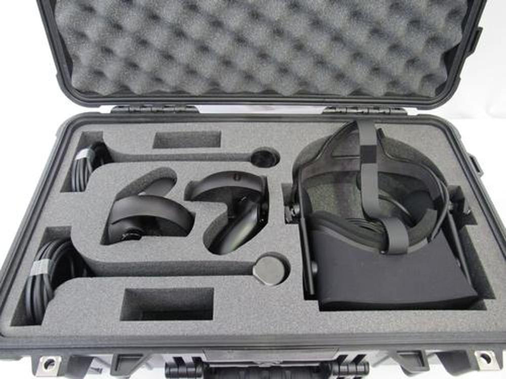 Pelican Case 1510 with Custom Foam Insert for Oculus Rift (2 Sensors)